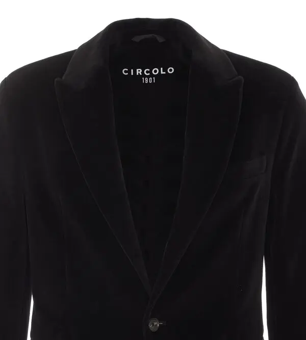 CIRCOLO 1901 Long-sleeve Single Breasted Blazer