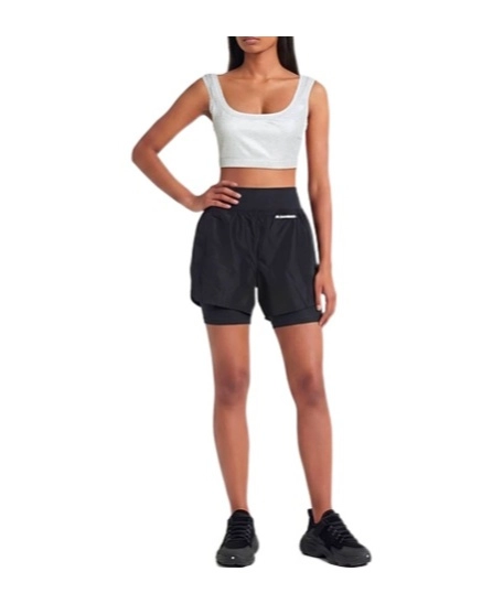 Brunello Cucinelli Metallic Sleeveless Crop Top