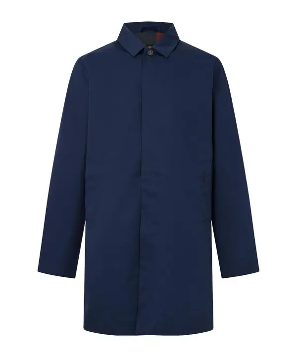 Barbour Single-breasted Mid-length Utility Jacket