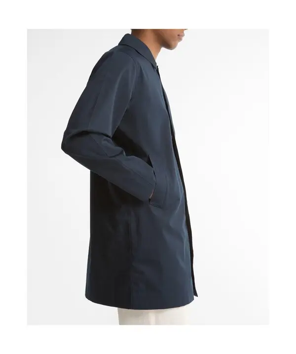 Barbour Single-breasted Mid-length Utility Jacket