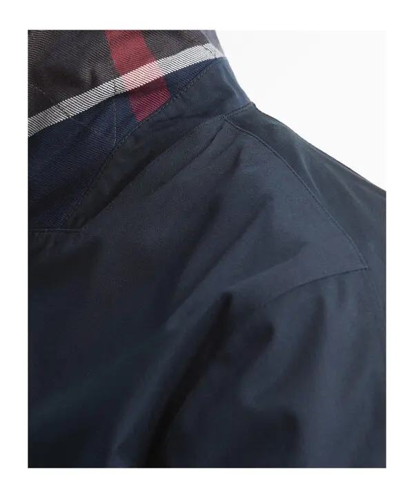 Barbour Single-breasted Mid-length Utility Jacket