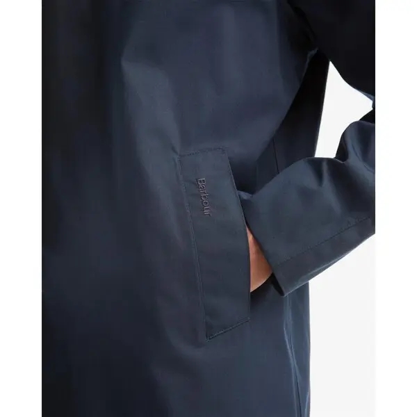 Barbour Single-breasted Mid-length Utility Jacket