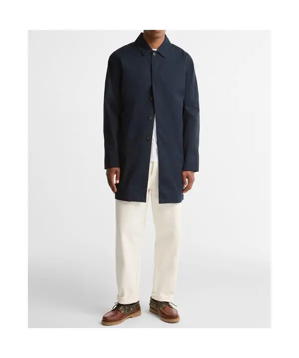 Barbour Single-breasted Mid-length Utility Jacket