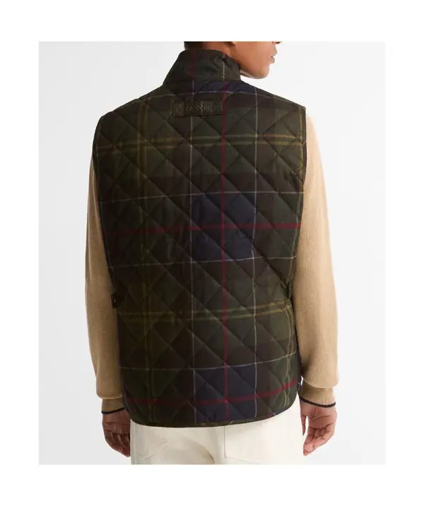 Barbour Tartan Check Quilted Gilet