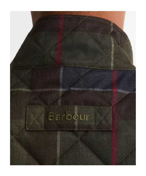 Barbour Tartan Check Quilted Gilet