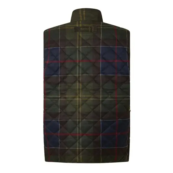 Barbour Tartan Check Quilted Gilet
