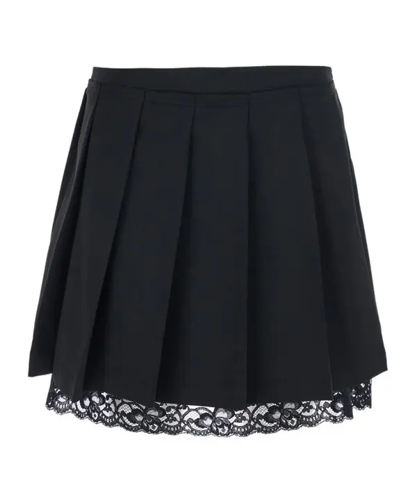 JUCCA Pleated Mini Skirt