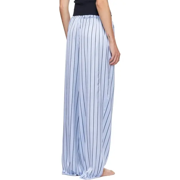 SKIMS Striped Print Casual Pants