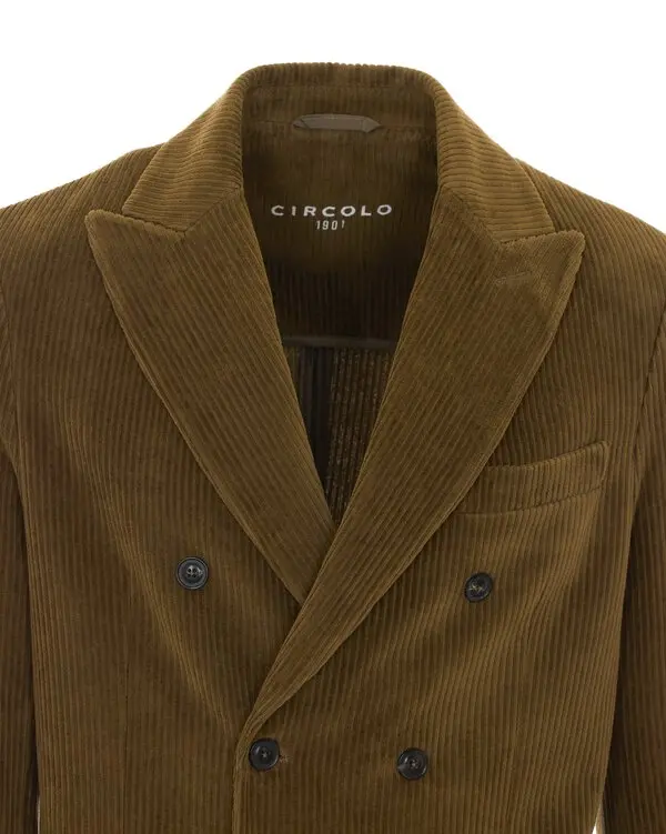 CIRCOLO 1901 Long-sleeve Double-breasted Blazer