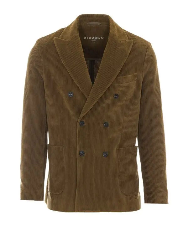 CIRCOLO 1901 Long-sleeve Double-breasted Blazer