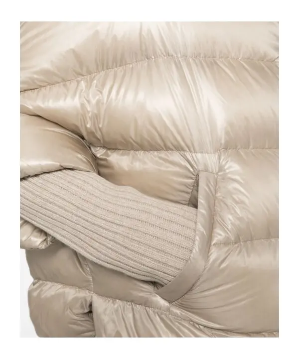 Herno Quilted Long-sleeve Down Jacket