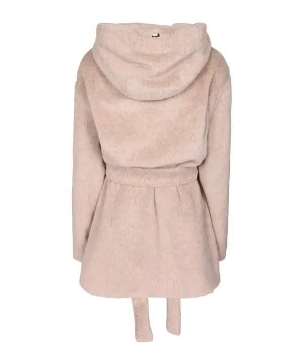 Herno Belted Hooded Coat - No