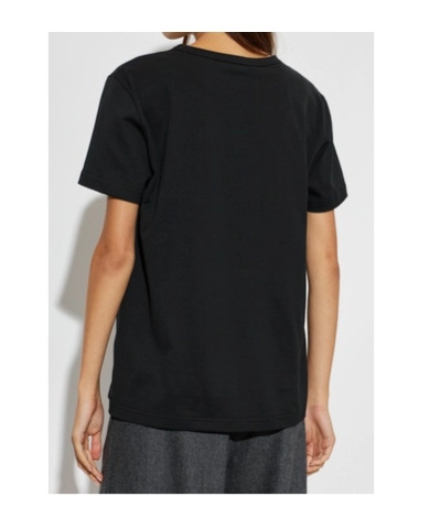 Fabiana Filippi Embroidered Pocket Crewneck T-shirt