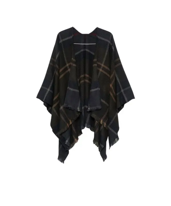 Barbour Tartan Poncho
