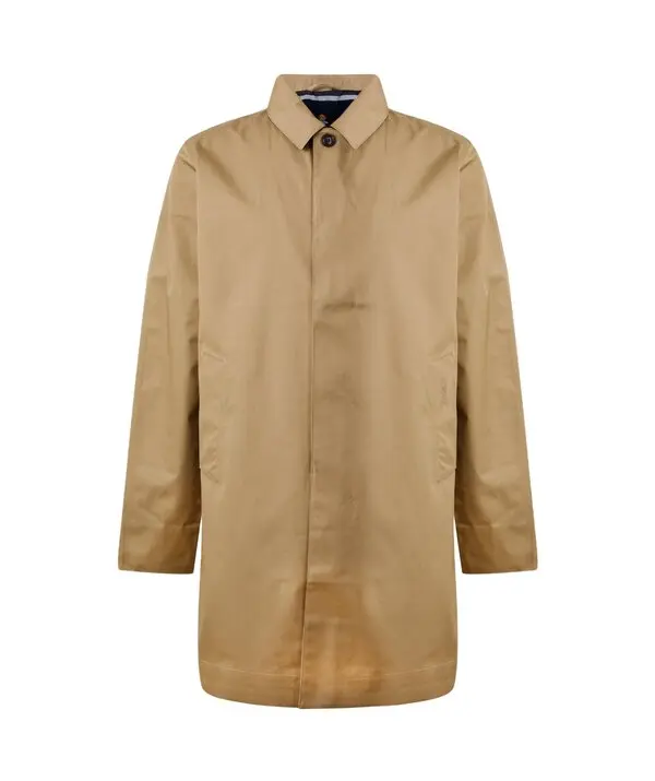 Barbour Single-breasted Mid-length Utility Jacket