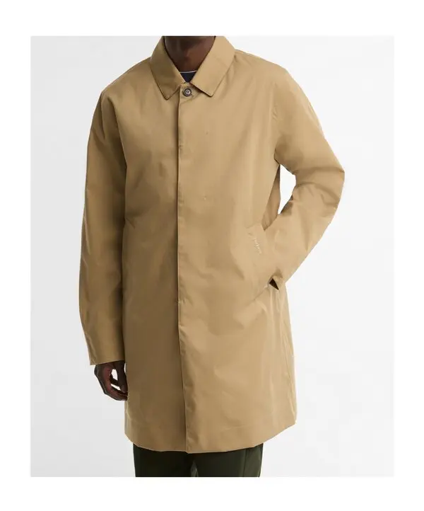 Barbour Single-breasted Mid-length Utility Jacket