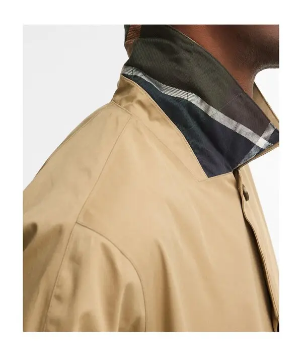 Barbour Single-breasted Mid-length Utility Jacket