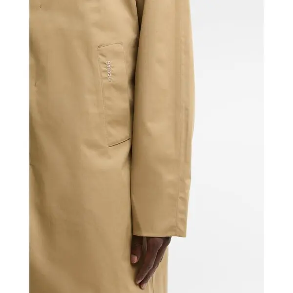 Barbour Single-breasted Mid-length Utility Jacket