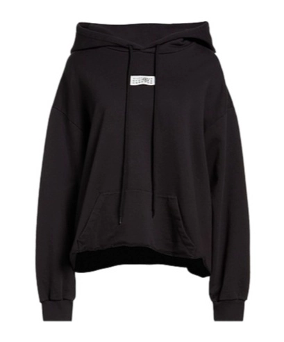 MAISON MARGIELA Solid-color Hooded Sweatshirt
