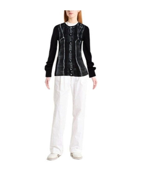 MAISON MARGIELA Solid-color Knitted Sweater