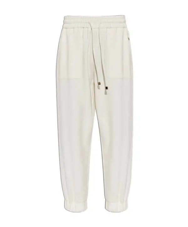 Fabiana Filippi Drawstring Waist Athletic Pants