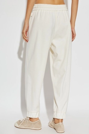 Fabiana Filippi Drawstring Waist Athletic Pants
