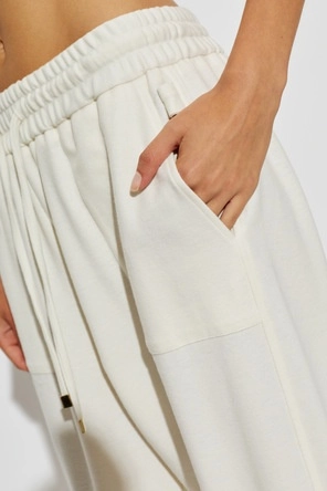 Fabiana Filippi Drawstring Waist Athletic Pants