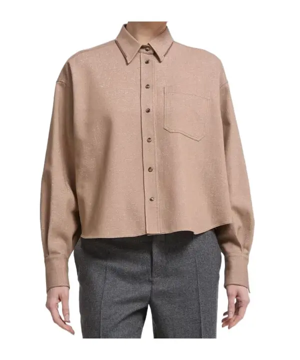 Brunello Cucinelli Button Up Long-sleeved Shirt - No