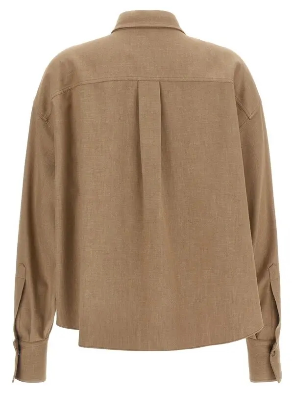 Brunello Cucinelli Button Up Long-sleeved Shirt