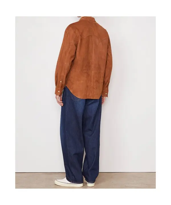 Officine Générale Marshell Suede Western Jacket