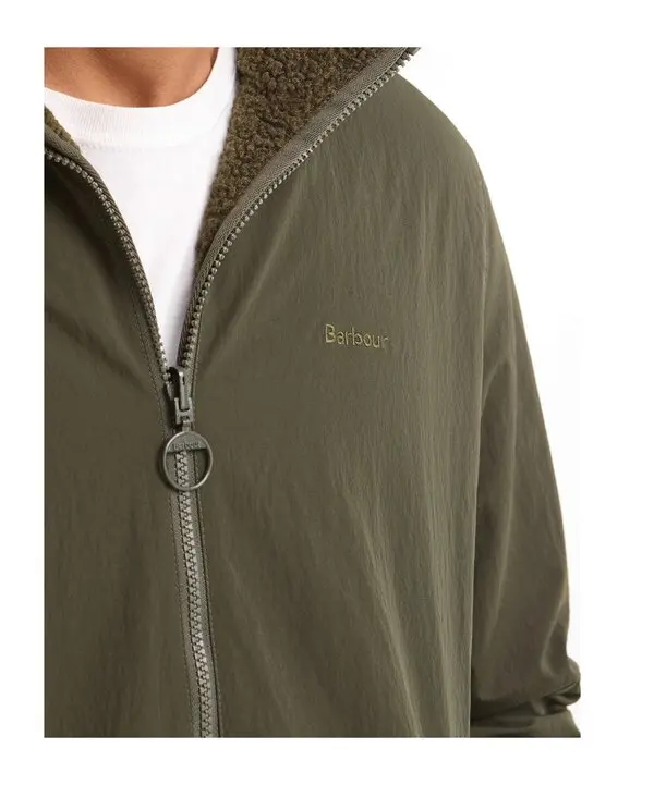 Barbour Reversible Fleece Jacket - Black