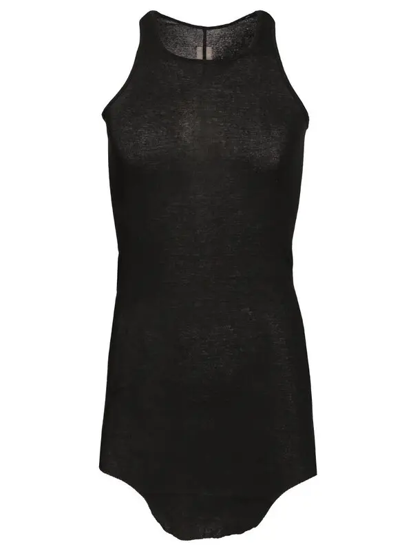 Rick Owens Ribbed Racerback Tank Top