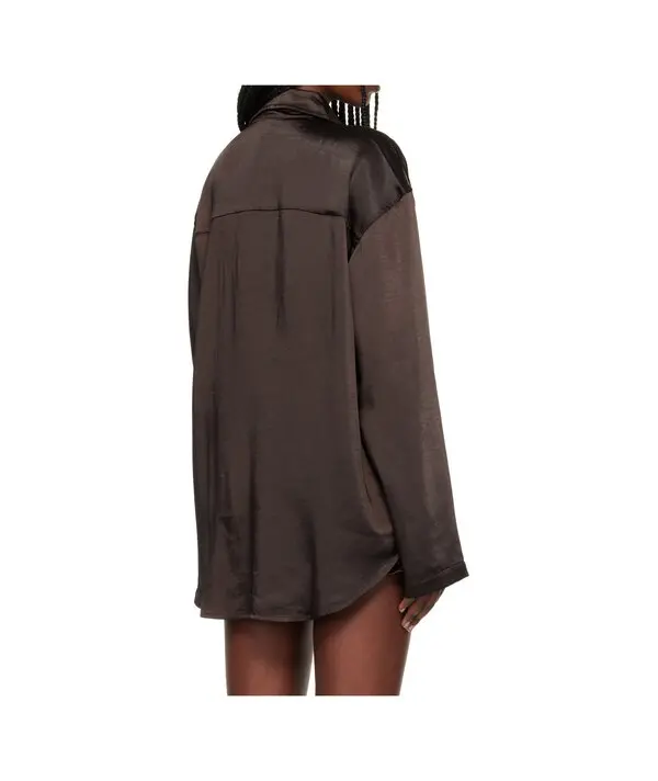 SKIMS Lightweight Satin Loose Shirt