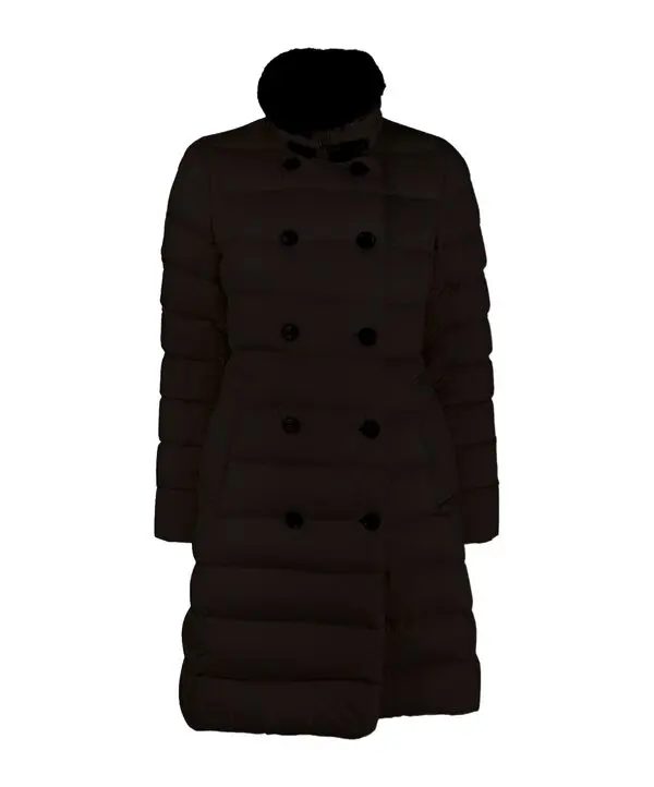MOORER Longan High-neck Double-breasted Padded Coat