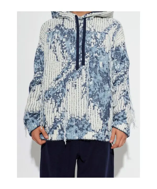 LANEUS Long-sleeved Knitted Sweater