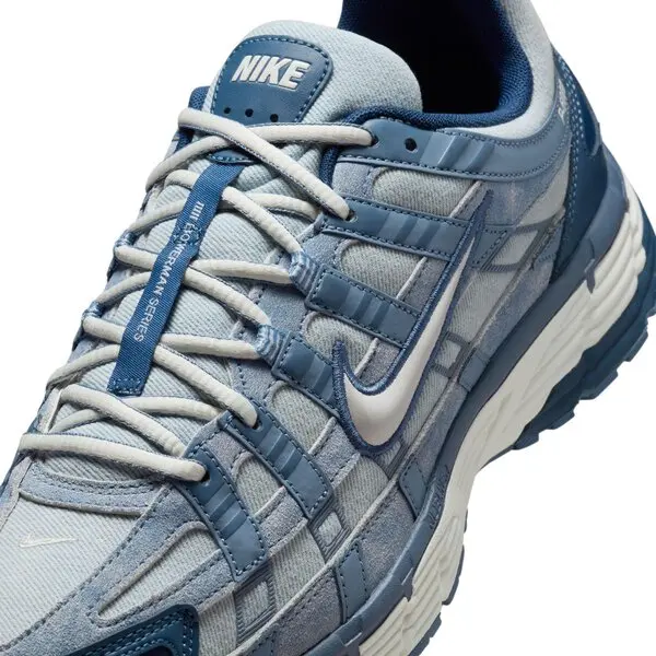 Nike Retro-style Athletic Sneakers - Blue