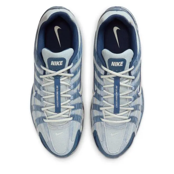 Nike Retro-style Athletic Sneakers - Blue