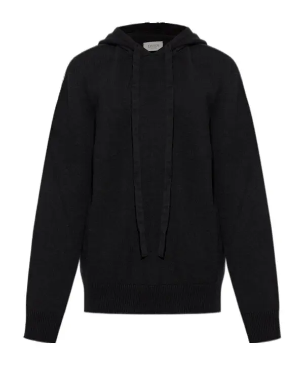 LANEUS Long-sleeved Sweatshirt - Black