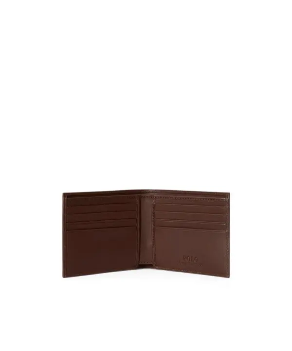 Polo Ralph Lauren Polo Bear Leather Billfold Wallet