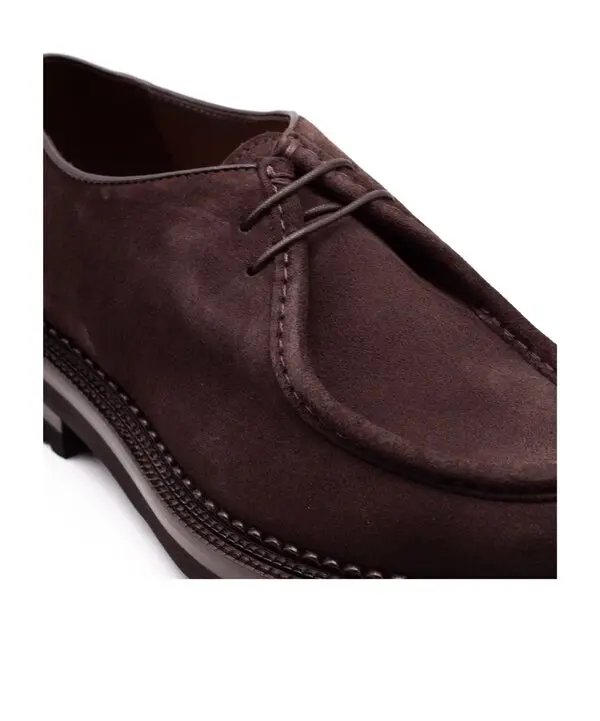 GREEN GEORGE Apron-toe Derby Shoes