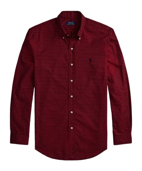 Polo Ralph Lauren Gingham-check Long-sleeve Shirt