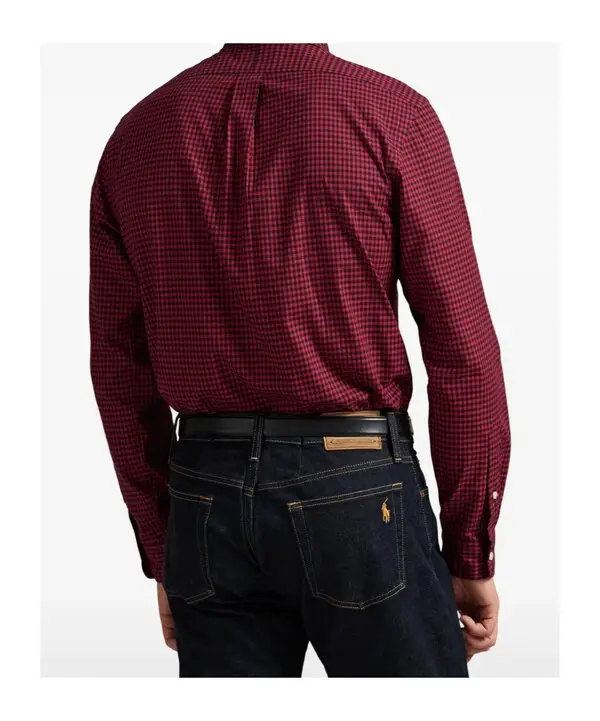 Polo Ralph Lauren Gingham-check Long-sleeve Shirt