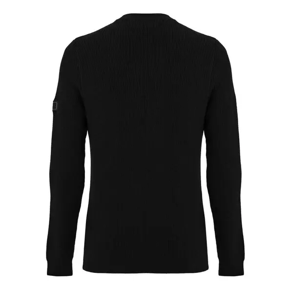Barbour Mock Neck Rib Knit Jumper