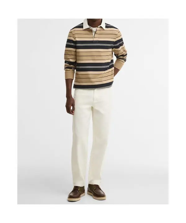 Barbour Stripe Long-sleeve Rugby Shirt