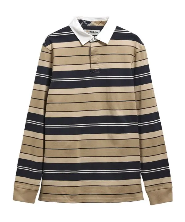 Barbour Stripe Long-sleeve Rugby Shirt