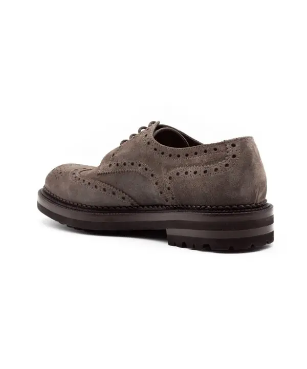 GREEN GEORGE Wingtip Brogue Derby Shoes