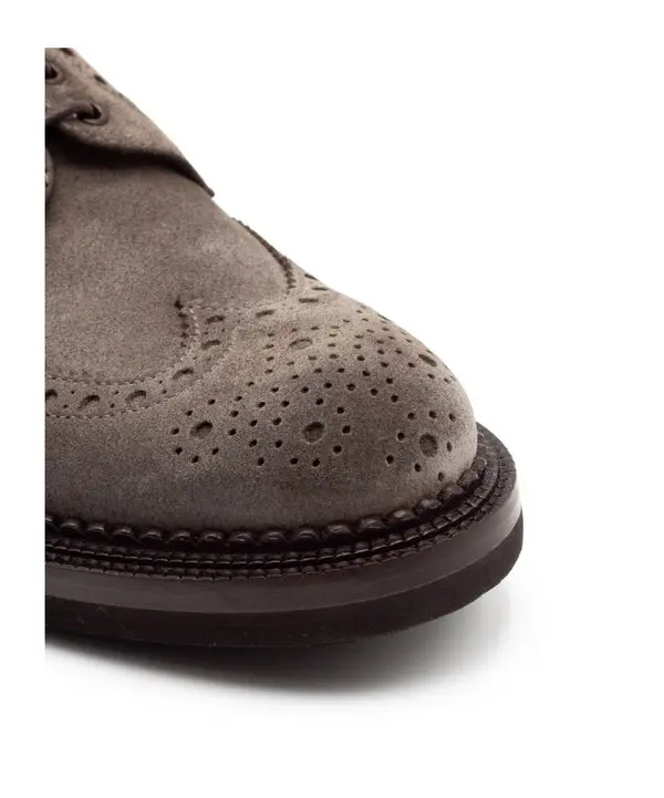 GREEN GEORGE Wingtip Brogue Derby Shoes