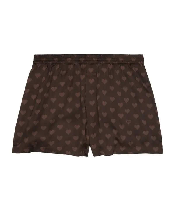 SKIMS Sleep Sateen Briefs - Black