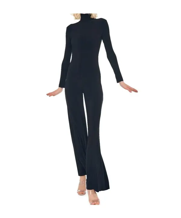 Norma Kamali Crepe Wide-leg Jumpsuit