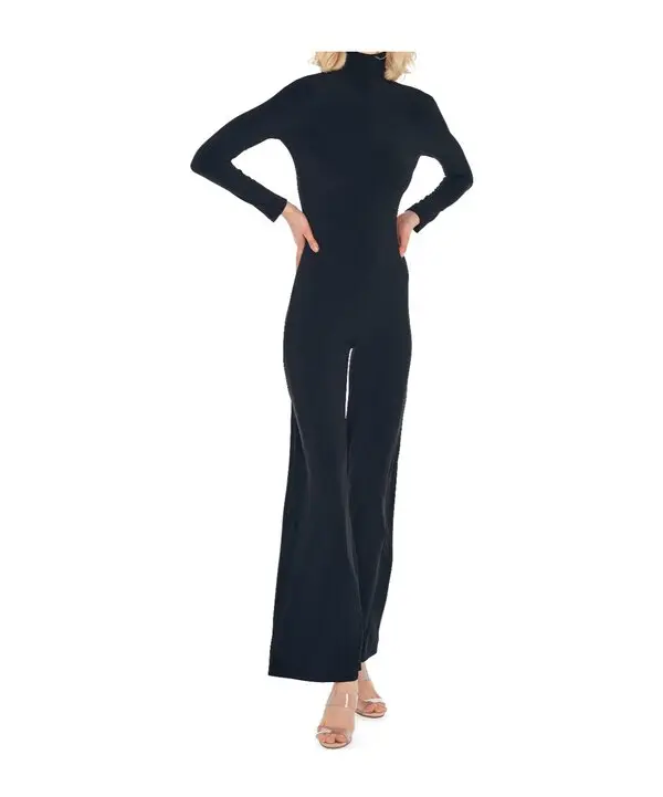 Norma Kamali Crepe Wide-leg Jumpsuit